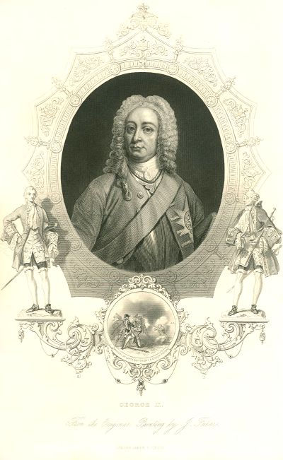 Džordžs II, Lielbritānijas karalis - Vēsture